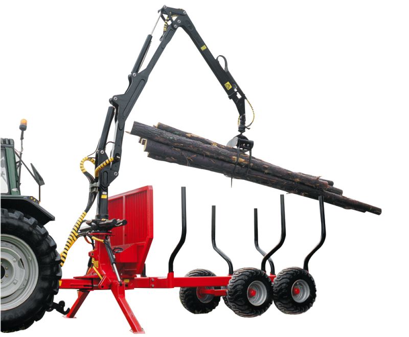 Remorque forestière 10,6 T KTS - Série RF106 - AMR