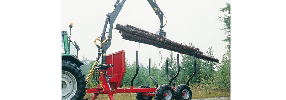 Remorque forestière 10,6 T KTS - Série RF106 - AMR