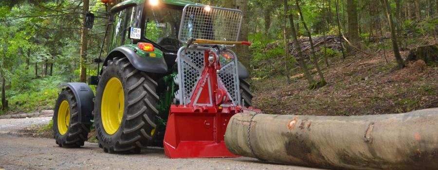 treuil forestier hydraulique ou mecanique